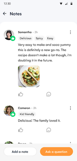 Recipe Page 101 – Samsung Food Help
